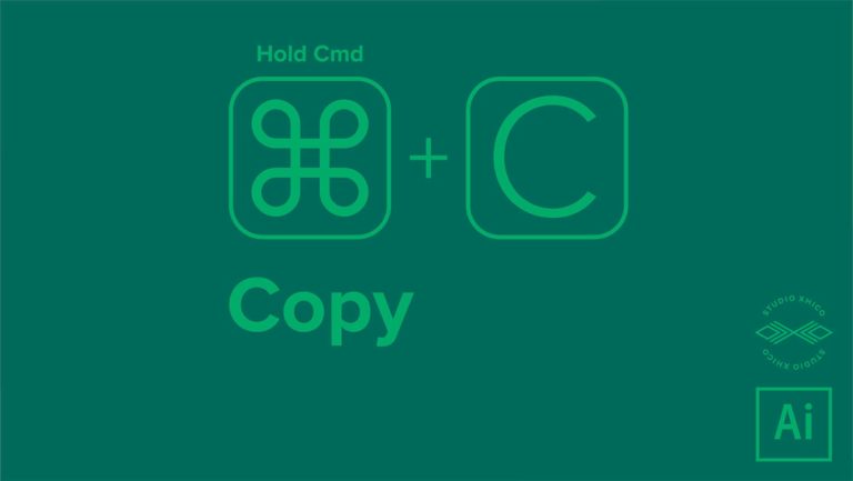 How To Copy Paste Adobe Illustrator Key Commands Studio Xhico Design Branding Blog